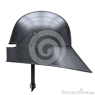 Medieval Knight Sallet Helmet Royalty-Free Stock Photography ...