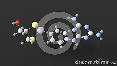Melarsoprol Molecule, Molecular Structure, Arsobal, Ball And Stick 3d ...