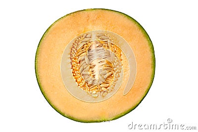 Melon Half Royalty Free Stock Images - Image: 19401659