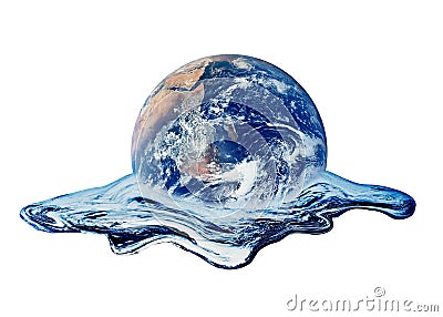 Melting World Royalty-Free Stock Photography | CartoonDealer.com #16480739