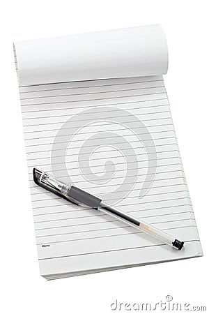 Memo Pad And Pen Stock Image | CartoonDealer.com #12379237