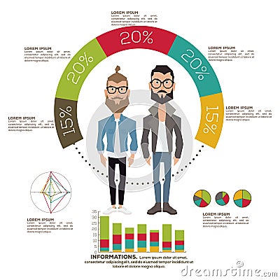 Men Infographic Stock Photography | CartoonDealer.com #70762214