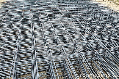 Mesh Deformed Bar Stock Photo - Image: 51718472