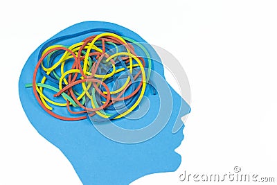 Messy Brain Stock Photo - Image: 54251006