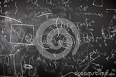 Messy Mathematics Calculation Royalty-Free Stock Photo | CartoonDealer ...