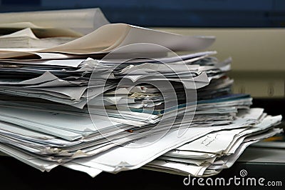 Messy Paper Royalty Free Stock Photos - Image: 164668