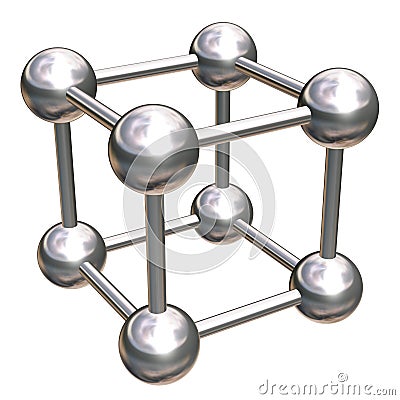 Metaal Kristalrooster Stock Fotografie - Afbeelding: 16239402