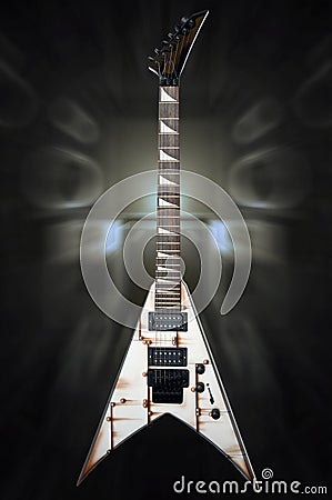 Metal Electric Guitar Stock Photography | CartoonDealer.com #14493512
