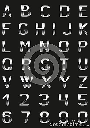 Metal Font Stock Photo - Image: 18468780