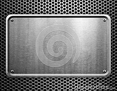 Metal Sign Background Stock Photos - Image: 11602903