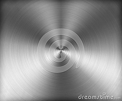 Metal Silver Hairline Bursh Texture Royalty-Free Stock Photo ...