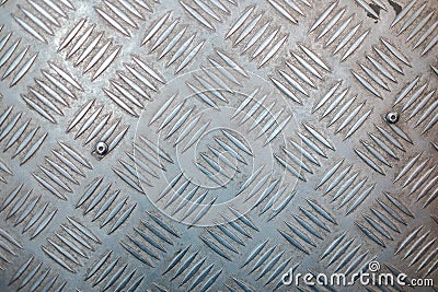 Metal Surface With Non-slip Pattern Stock Photo - Image: 76767048
