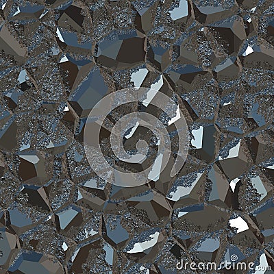 Metallic Black Ore Stock Photo - Image: 3232140
