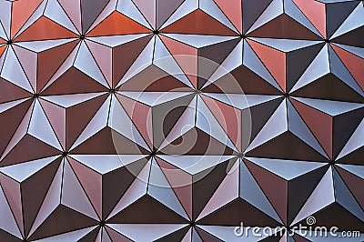 Metallic Geometric Surface Stock Image - Image: 1683701