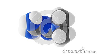 Metformin Molecule, Biguanides Molecular Structure, Isolated 3d Model ...