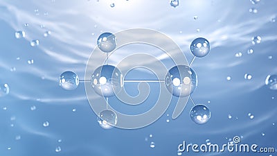 Methylamine Molecular Structure, 3d Model Molecule, Primary Amine ...