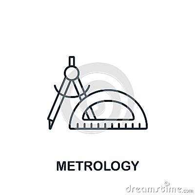 Metrology Icon From Science Collection. Simple Line Element Metrology ...