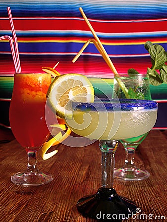 Mexican Cocktails Stock Photo - Image: 6407370