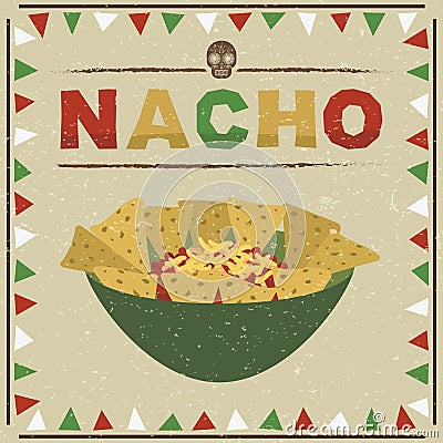 Mexican Nachos Cartoon Vector | CartoonDealer.com #43481153