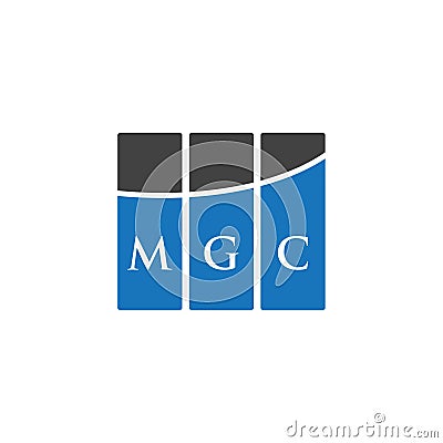 MGC Letter Logo Design On WHITE Background. MGC Creative Initials ...