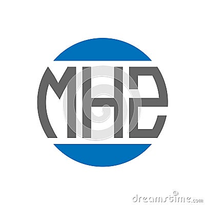 MHZ Letter Logo Design On White Background. MHZ Creative Initials ...