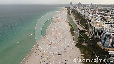 Miami Beach Preparing for 2021 Spring Break Stock Footage - Video of ...