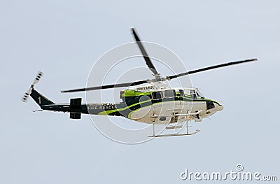 Miami Dade County Fire Rescue Helicopter Editorial Photo ...