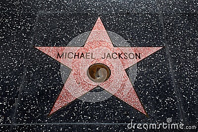 The Michael Jackson Star Editorial Stock Image - Image: 18683509