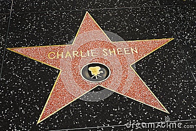 Michael Jackson Star On The Hollywood Walk Editorial Photography ...