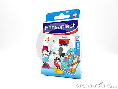 MICKEY MOUSE Disney Box Of Hansaplast Bandage Strips Produced By ...