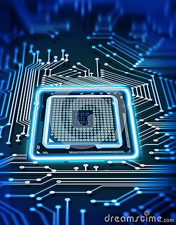 Microchip Stock Photos - Image: 19716253