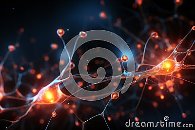 Micrograph Of Synapses In The Brain: A Vivid Illustration Of Neural ...