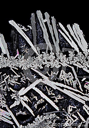 Potassium nitrate crystals stock image. Image of crystal - 89886697