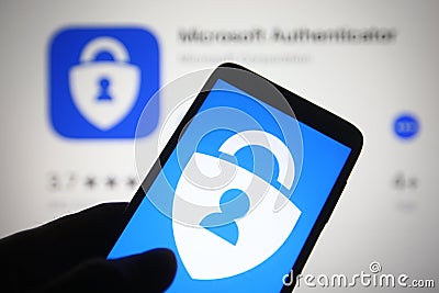 Microsoft Authenticator Logo Royalty-Free Cartoon | CartoonDealer.com ...