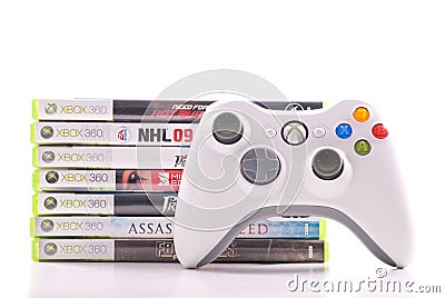 Microsoft XBox 360 Editorial Stock Photo - Image: 18581013