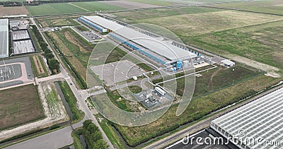 Middenmeer, 29th of August 2022, the Netherlands. Google Datacenter on ...