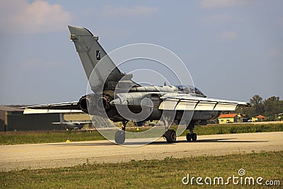 Military Airbase Cameri, The Italian Acrobatic Team `Frecce Tricolori ...