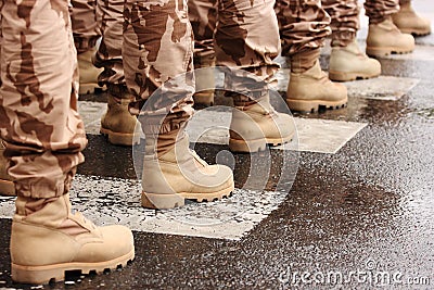Military Boots Royalty Free Stock Photo - Image: 7578785