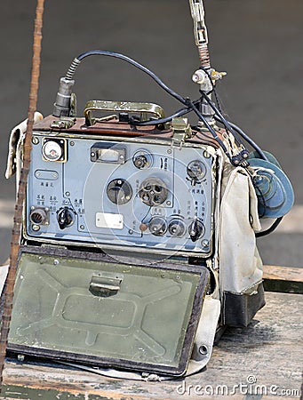 Military Chinese Radio Royalty Free Stock Image - Image: 20961686