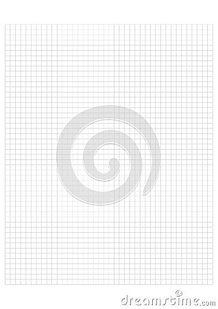 Millimeter Grid On A4 Size Page. Divided By 5 Mm Lines. Sheet Of ...