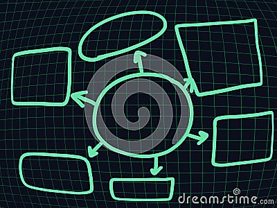 Mind Mapping . Royalty-Free Cartoon | CartoonDealer.com #257248901