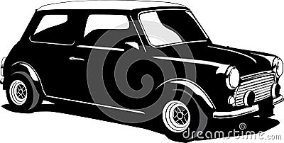 Mini Cooper Cartoon Vector | CartoonDealer.com #35739681