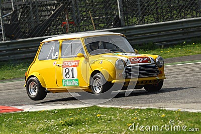 Mini Cooper Racing Editorial Image | CartoonDealer.com #14351978