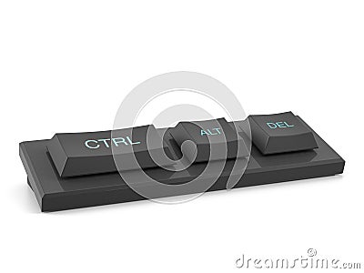 Mini Keyboard Ctr Alt Del Royalty-Free Illustration | CartoonDealer.com ...