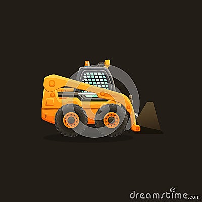 Mini Loader Vector Cartoon Illustration. | CartoonDealer.com #95508032