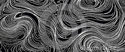 Minimalist Abstract Animated Monochromatic Wave Pattern Background ...