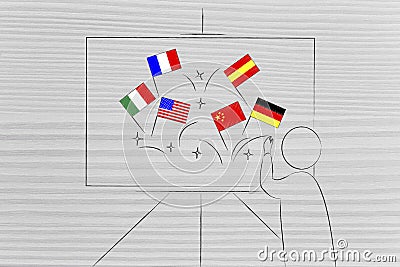 Mixed Flags Stock Illustrations – 375 Mixed Flags Stock Illustrations ...