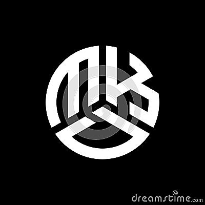 MKD Letter Logo Design On Black Background. MKD Creative Initials ...