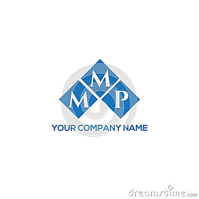 MMP Letter Logo Design On WHITE Background. MMP Creative Initials ...
