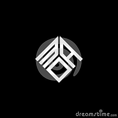 MOA Letter Logo Design On Black Background. MOA Creative Initials ...